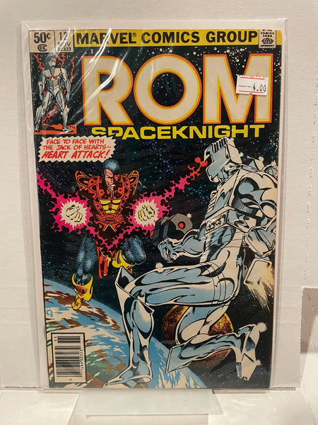 ROM Spaceknight Issue #12 | Jack of Hearts Appearance, Marvel Comic ...