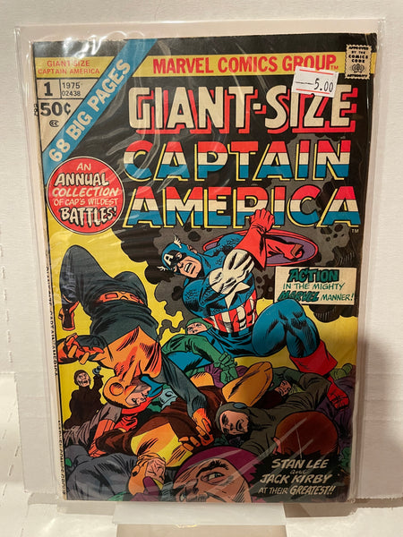 Captain America (Giant Size)(Issue 1) – Double HH Thrifty